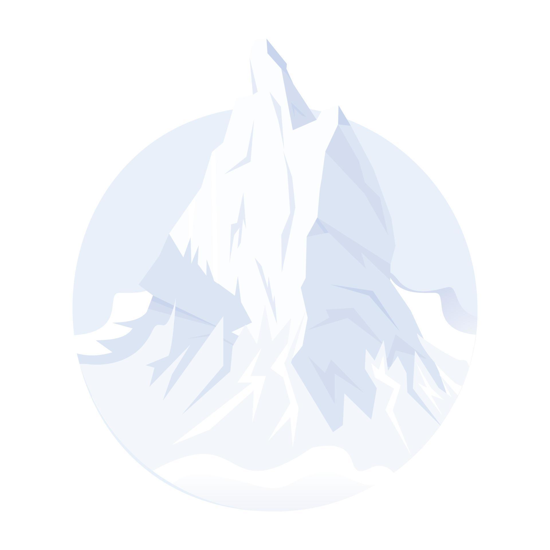 A flat illustration of glacier 11948387 Vector Art at Vecteezy