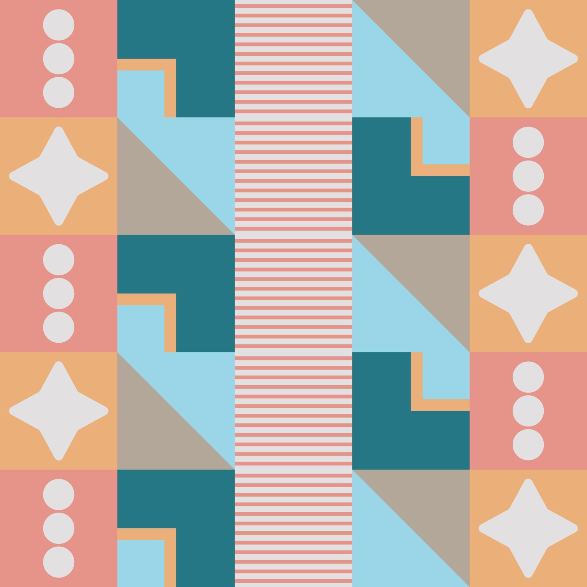 Geometric Retro Pattern 11955683 Vector Art at Vecteezy