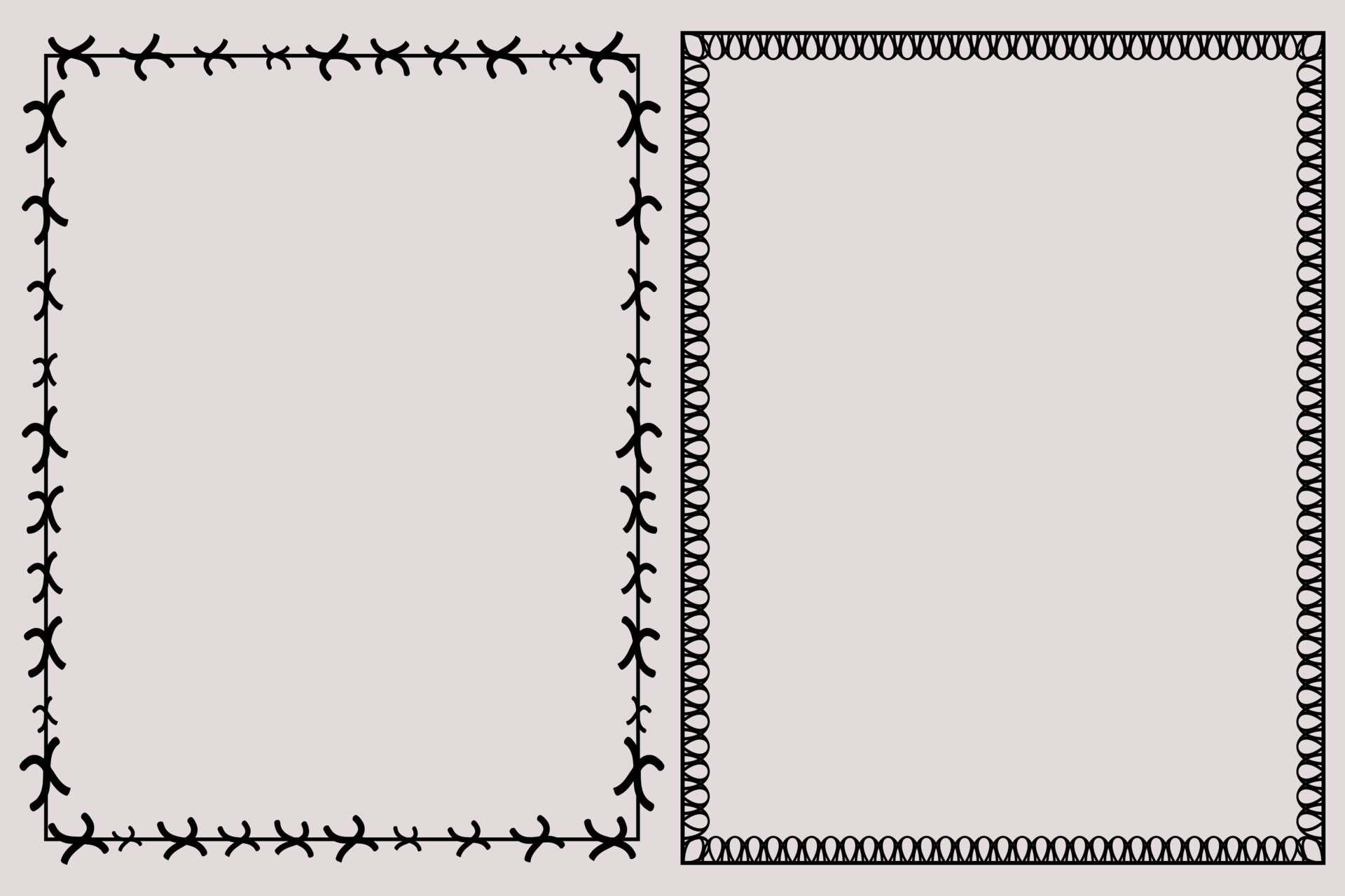 simple page border 11959412 Vector Art at Vecteezy