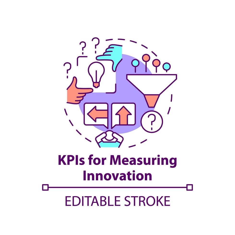 KPIs for measuring innovation concept icon. Barrier of innovation ... KPIs for measuring innovation concept icon. Barrier of innovation ...