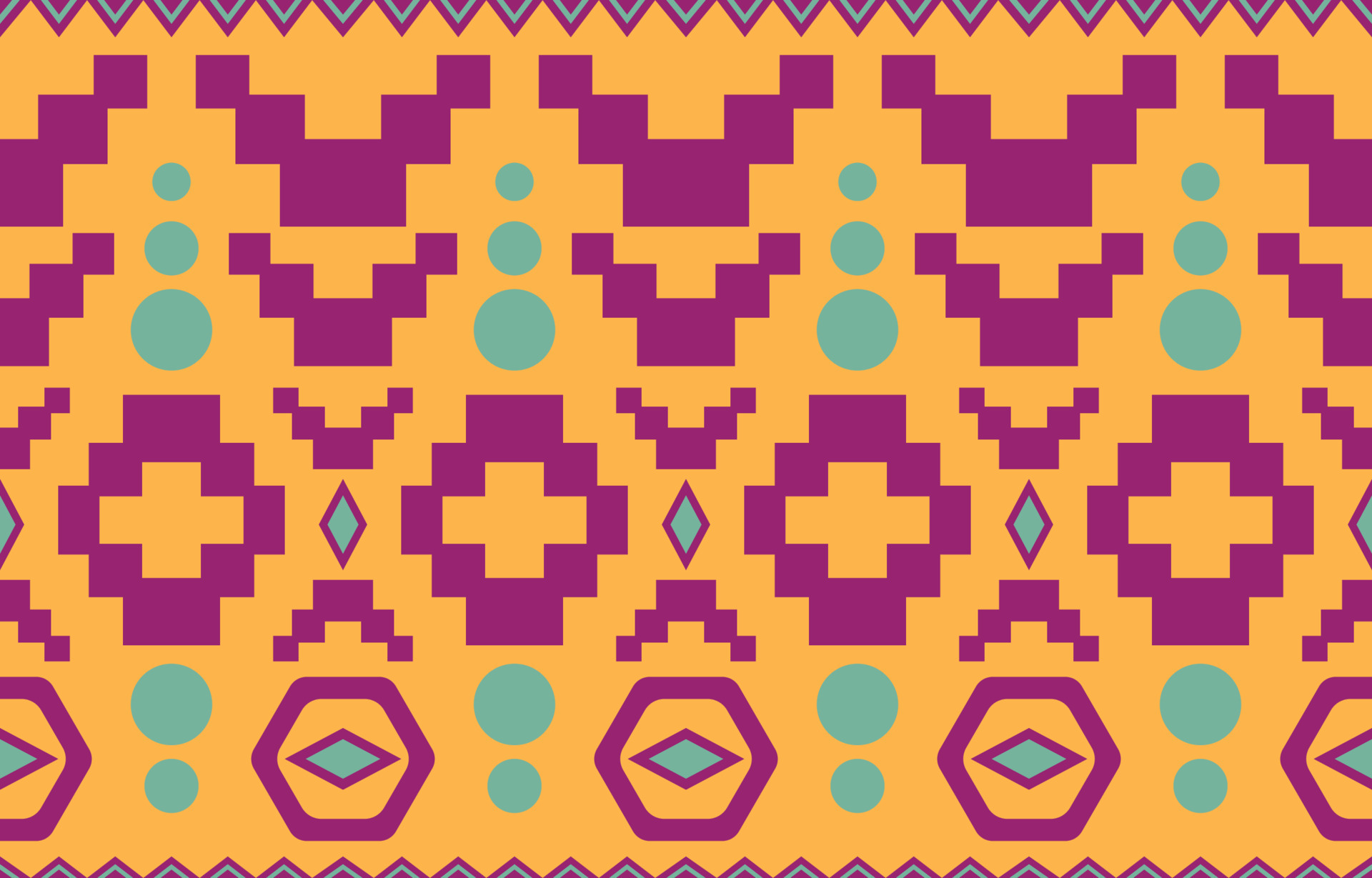 Navajo Native American Fabric Seamless Pattern Geometric Tribal Ethnic