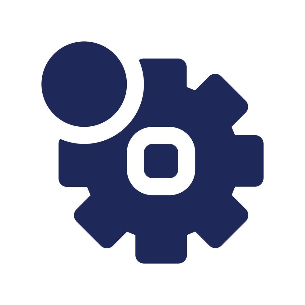 Settings Notification Black Glyph Ui Icon Functions Setup System Configuration User Interface