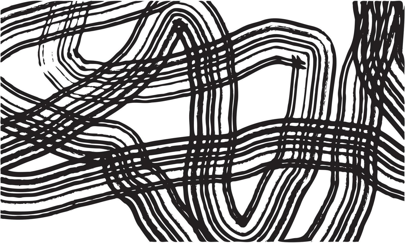 Abstract black paint stroke line vector design. Ink stroke background ...