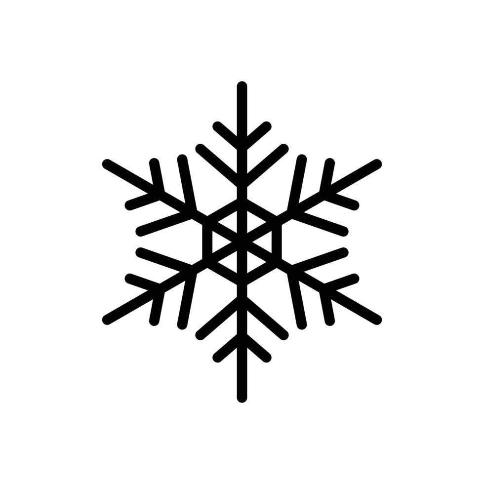 Simple Snowflake Icon