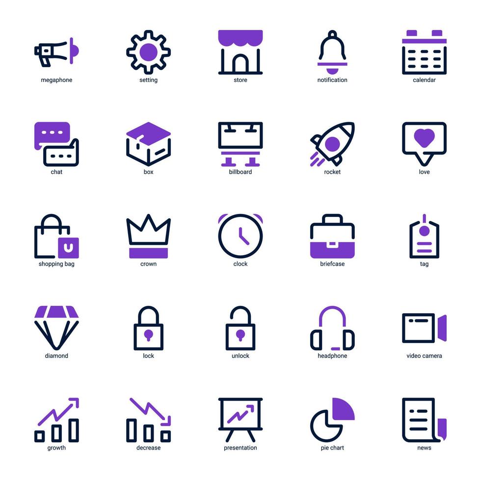 Digital Marketing icon pack for your website design, logo, app, UI ...