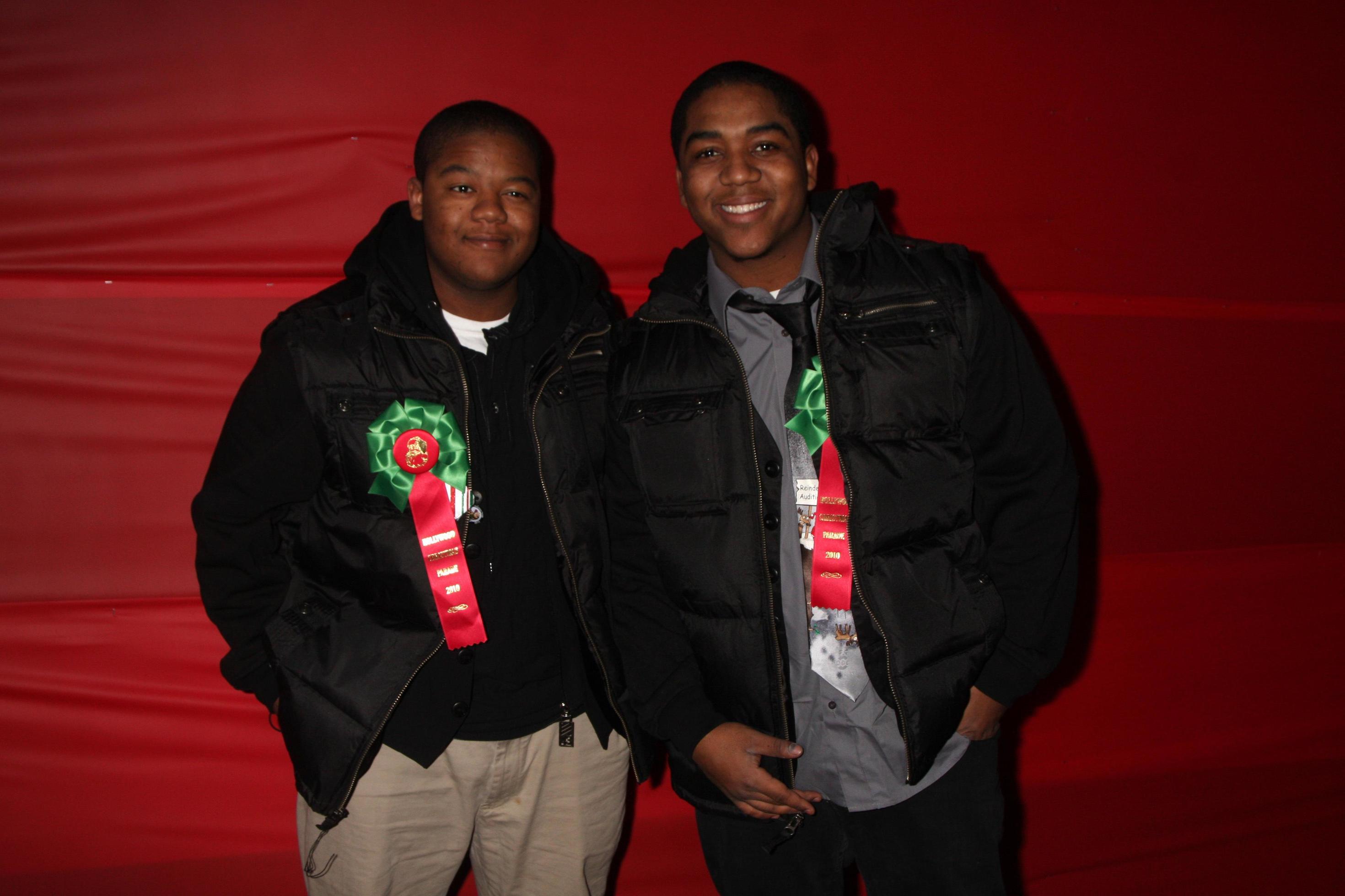 Los Angeles Nov 28 Kyle Massey Chris Massey Arrives At The 2010 Hollywood Christmas Parade