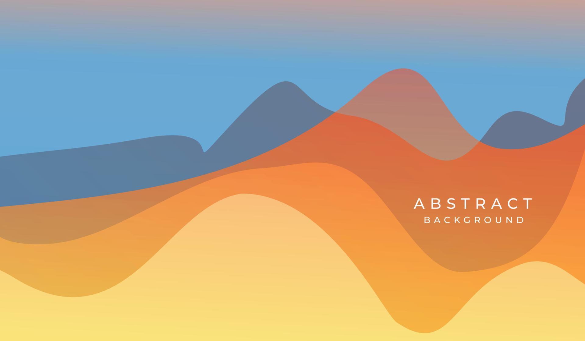 Abstract gradient background design with wave shapes. 11991795 Vector ...