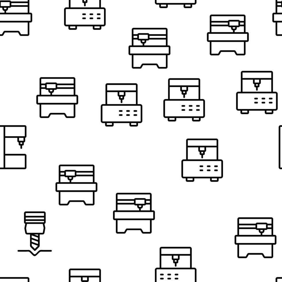 Drilling Equipment Vector Seamless Pattern 11994571 Vector Art at Vecteezy