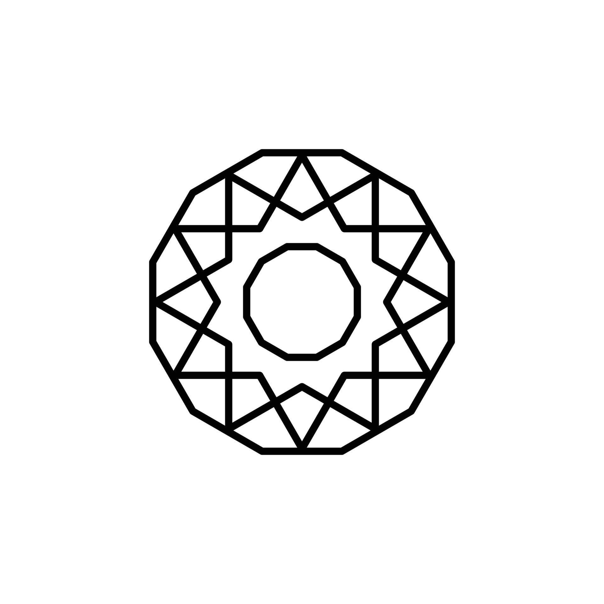 Circle Pattern Abstract Geometric Design Elements Line Style Design