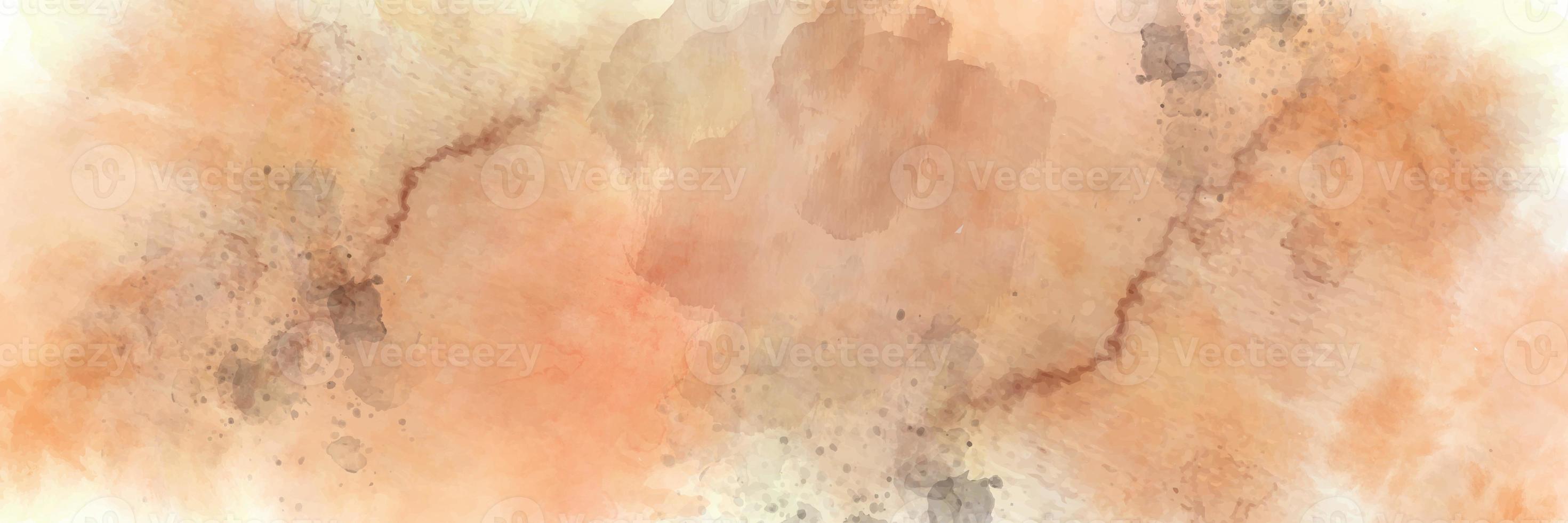 Abstract colorful watercolor horizontal texture rectangle background ...