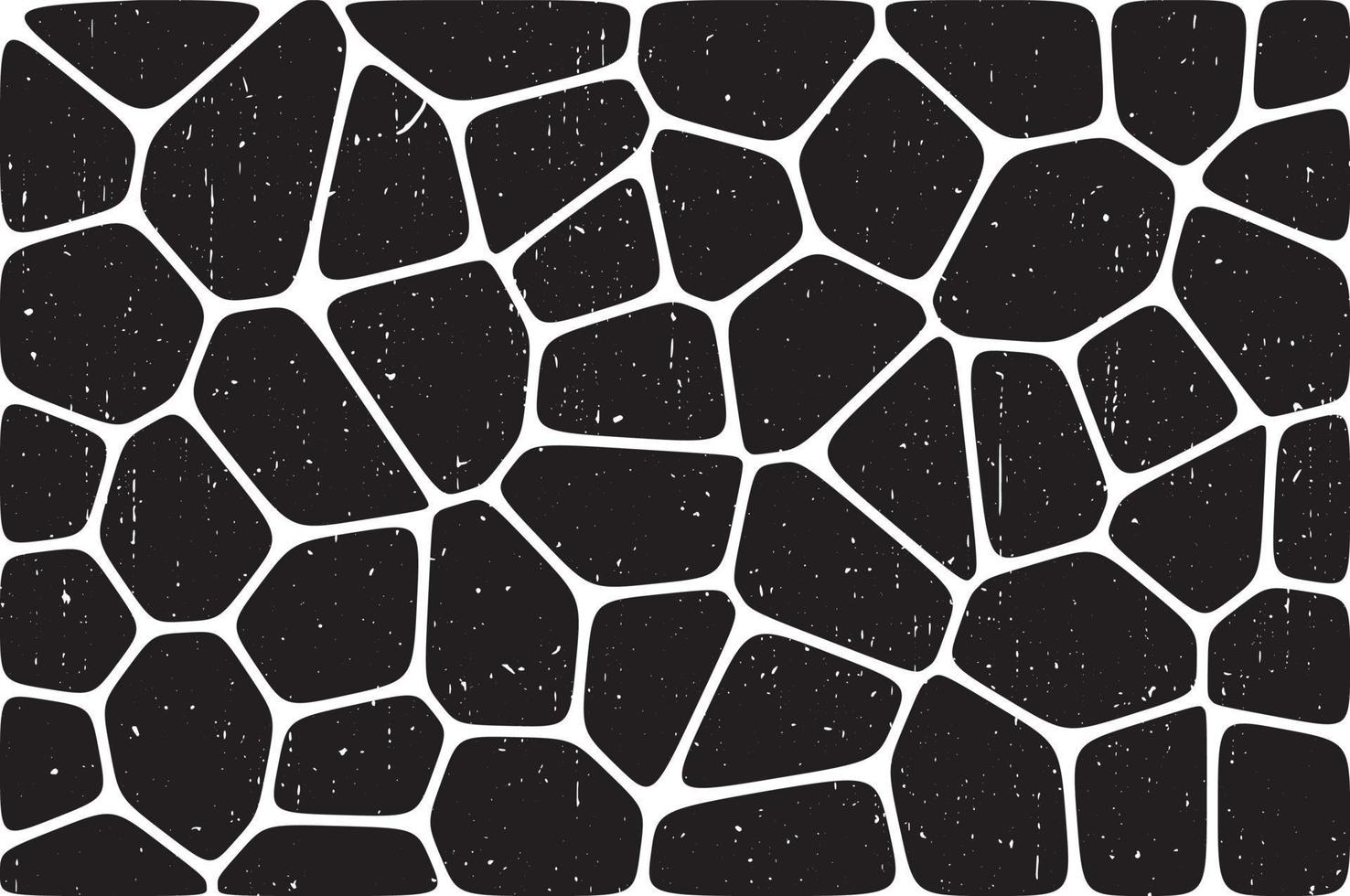 Abstract Voronoi Pattern Vector Backgrounds With Grunge Texture