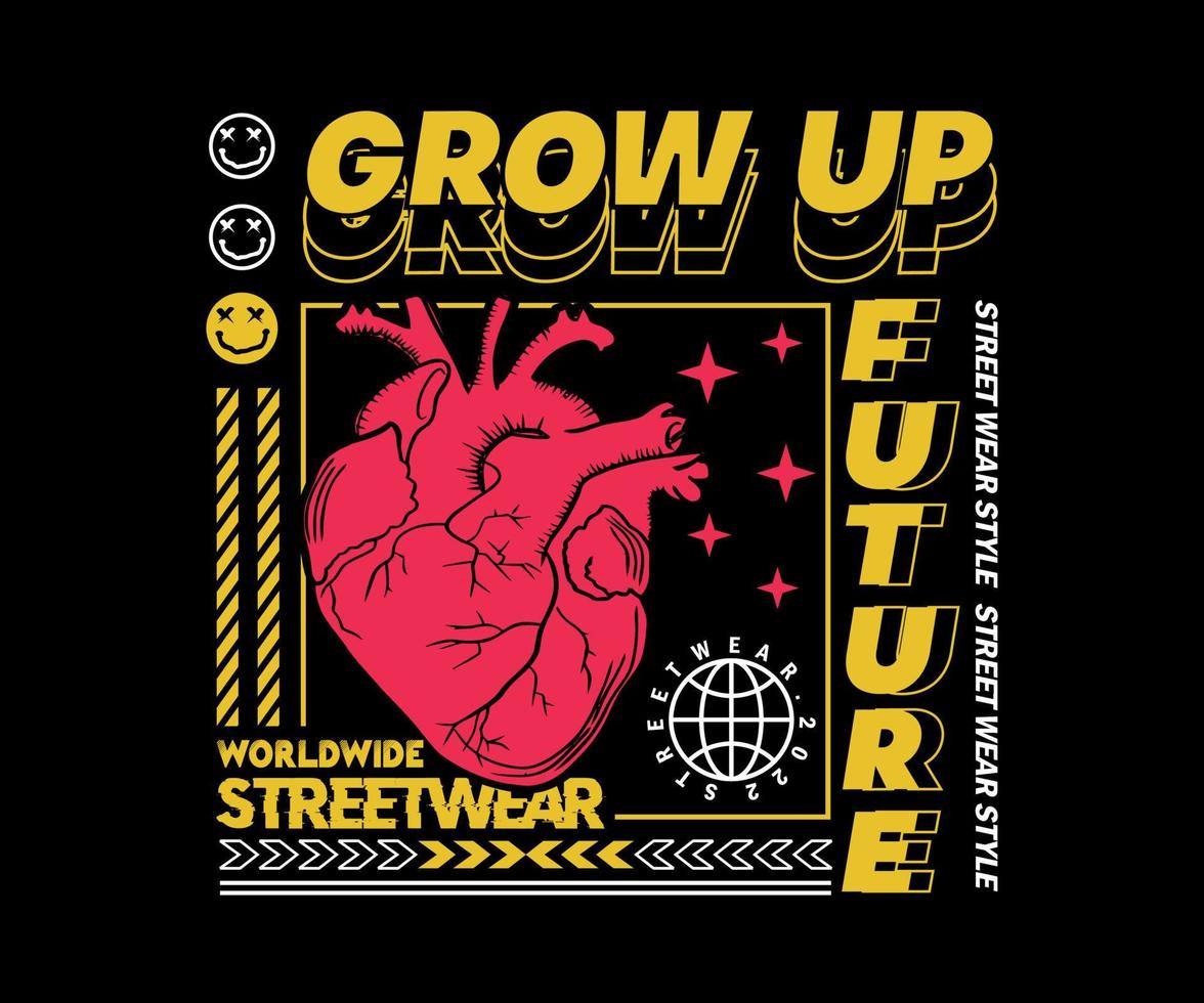 Graphic Design For Creative Clothing For Streetwear And Urban Style T