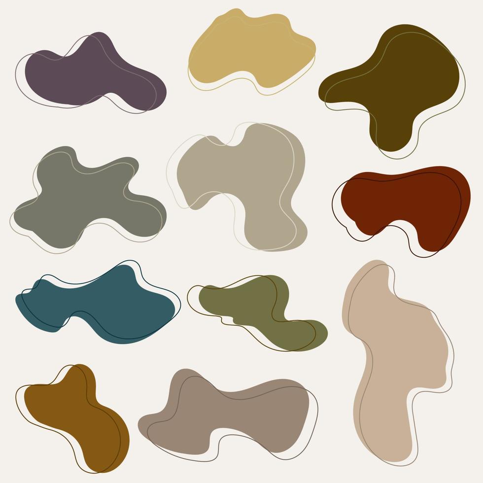 Abstract Blob Shape In Minimal Trendy Style 11996797 Vector Art At Vecteezy