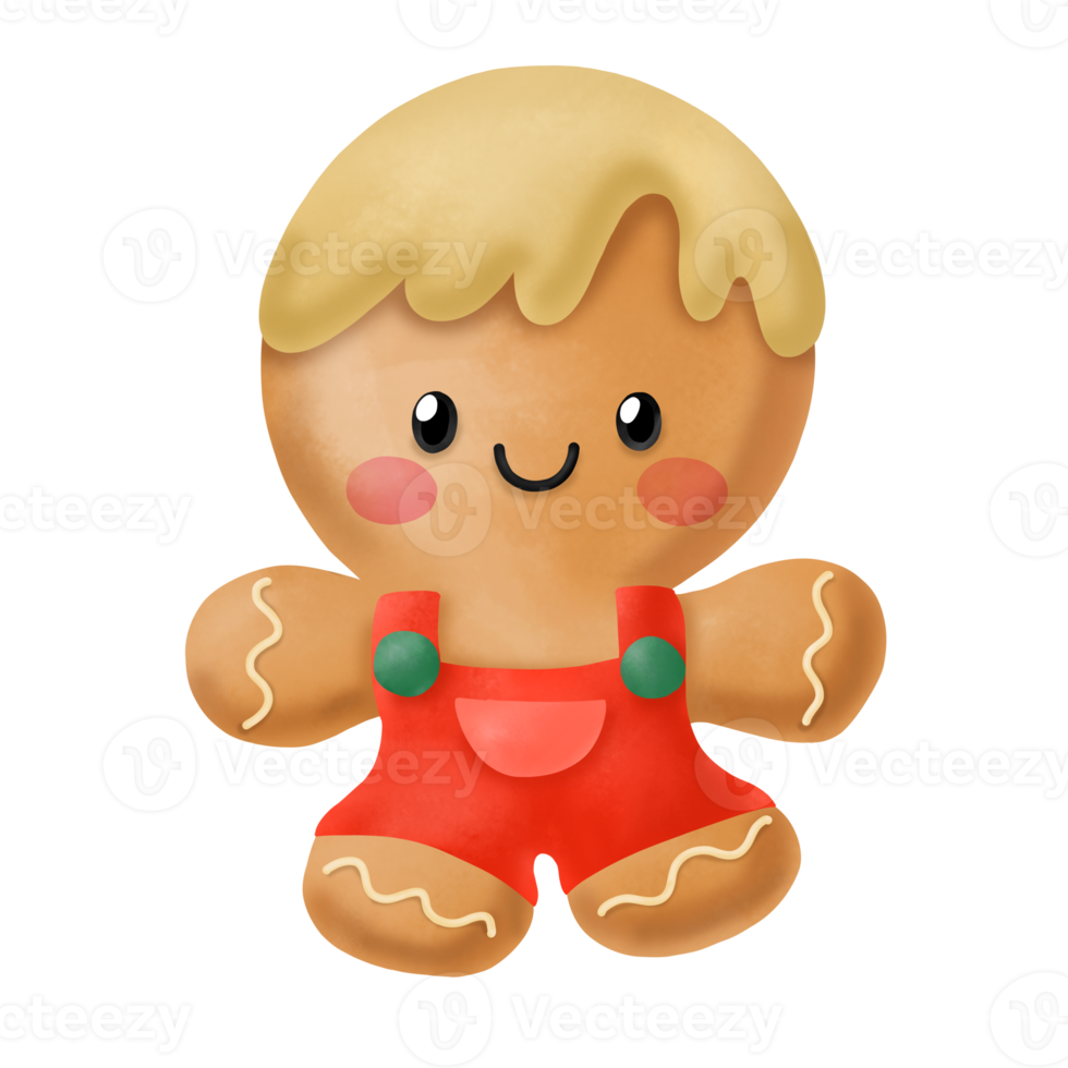 Gingerbread Watercolor Clipart, Merry Christmas 11997187 PNG