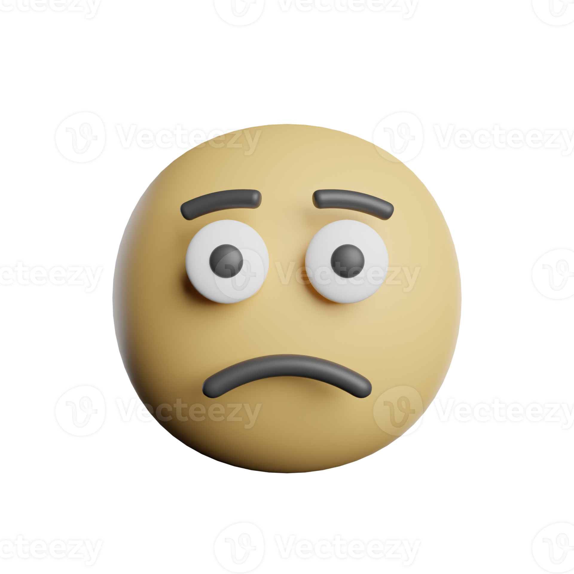 Emoticon Sad Face 11998354 PNG