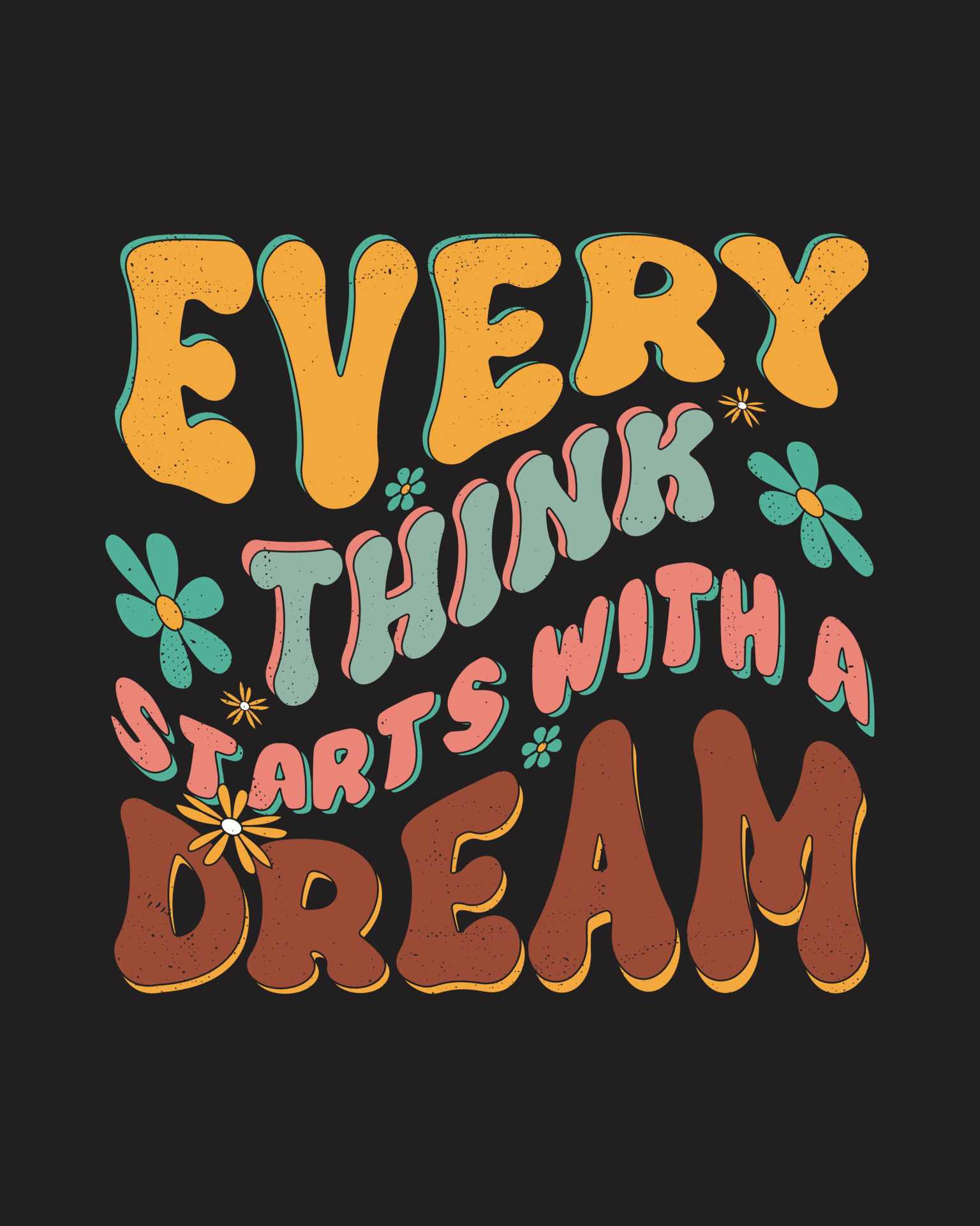groovy typography vintage t-shirt design, vintage style t-shirt design ... groovy typography vintage t-shirt design, vintage style t-shirt design ...