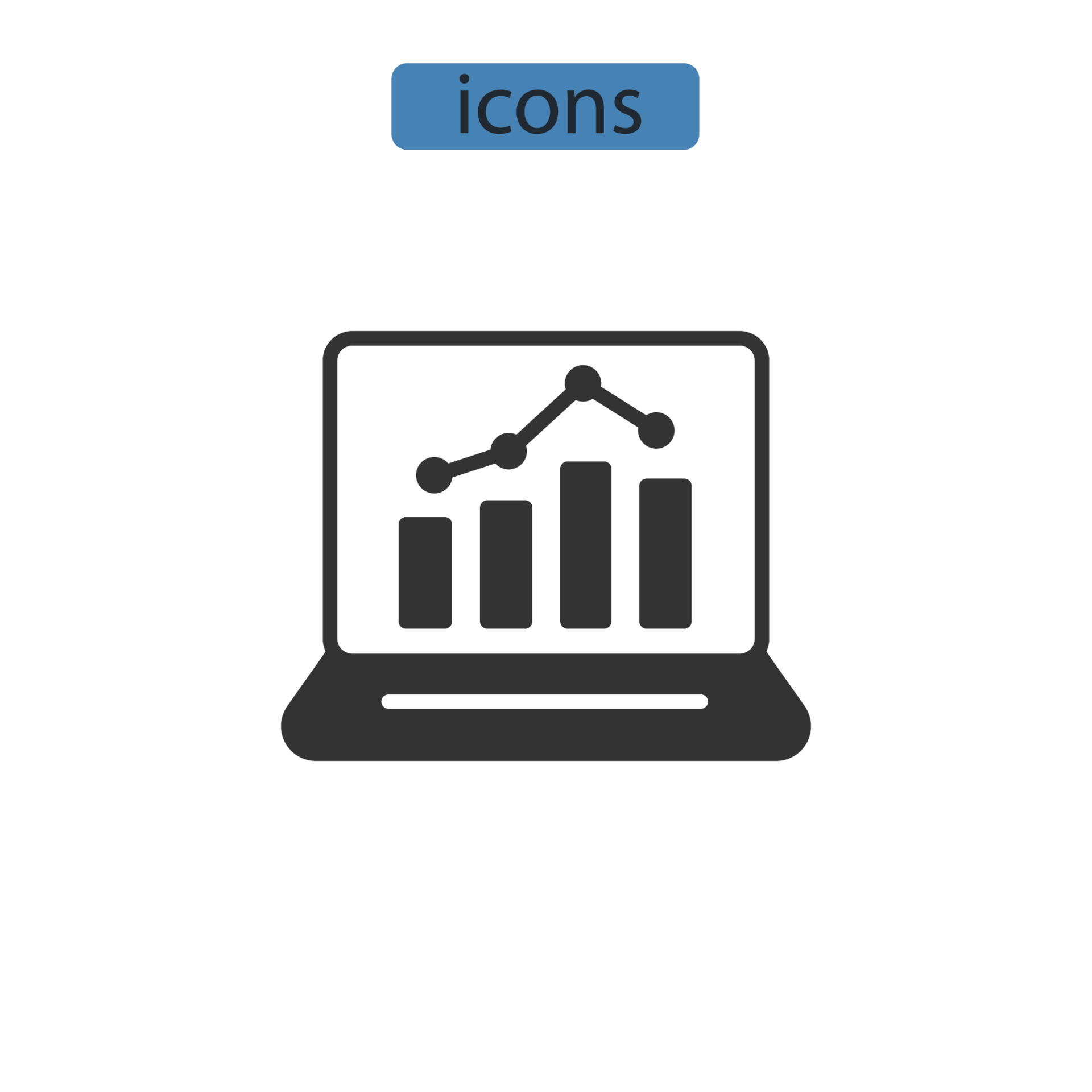 Project Tracking Icons Symbol Vector Elements For Infographic Web