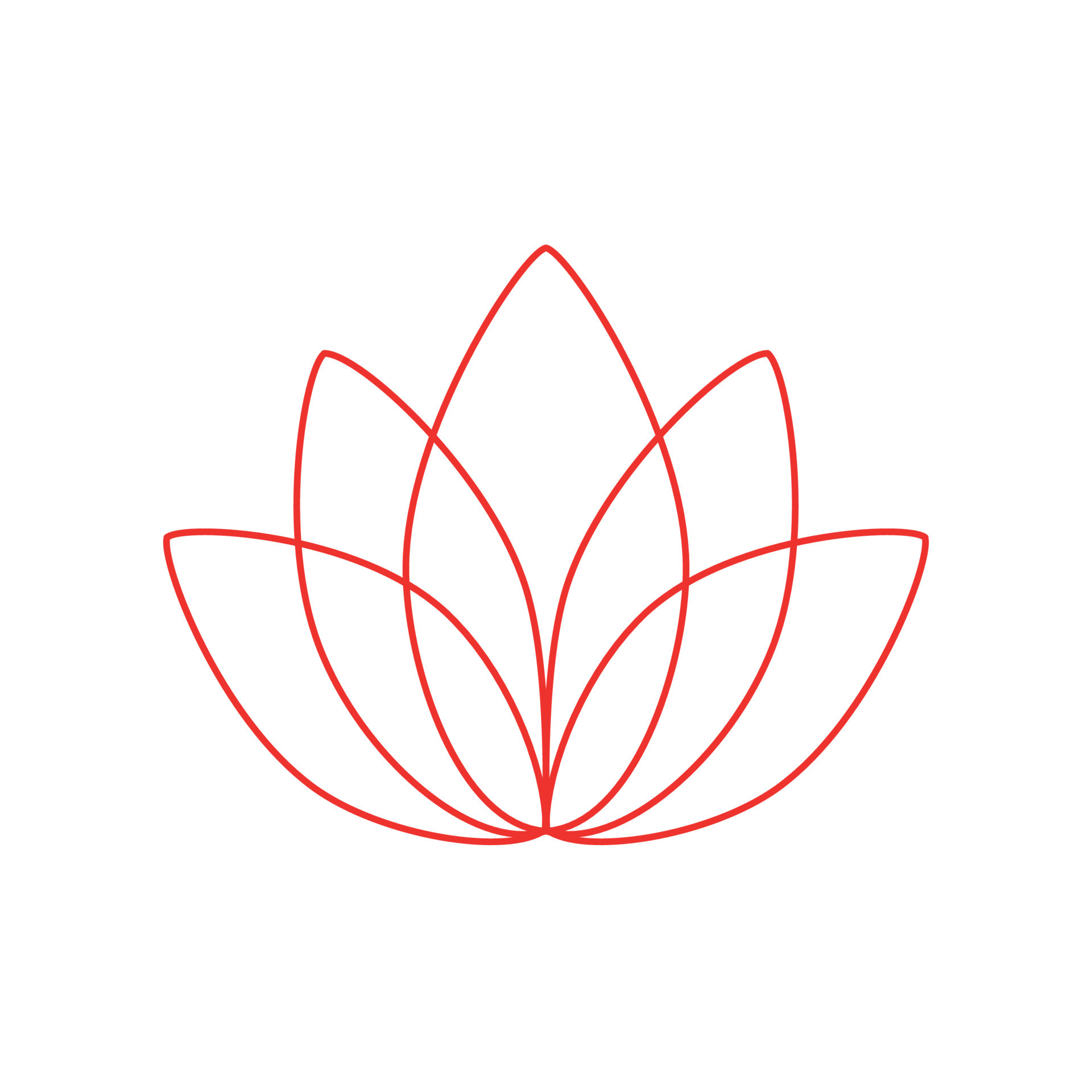Lotus line style icon, lotos vector logo 12003816 Vector Art at Vecteezy
