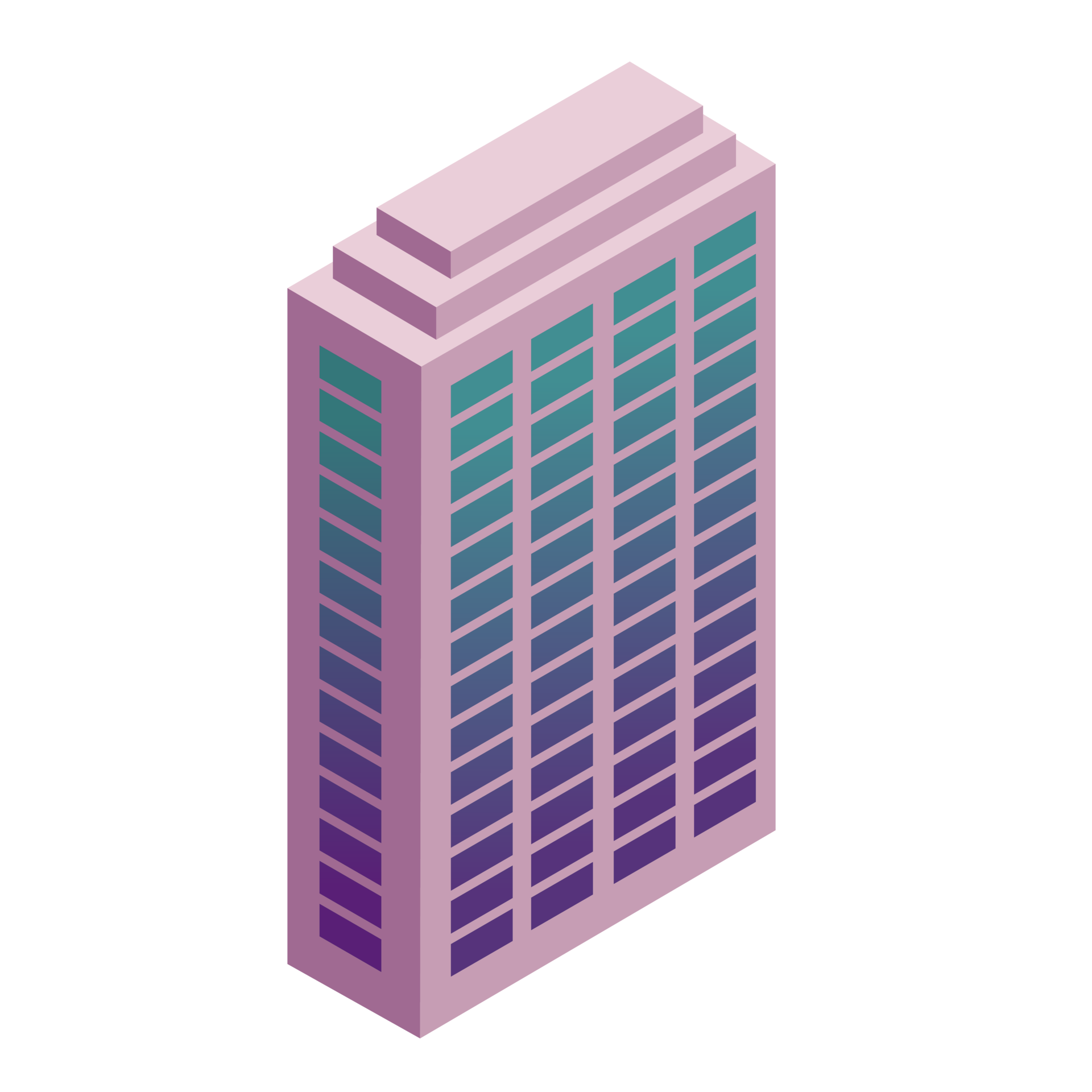 Isometric building icon, PNG with transparent background. 12005679 PNG