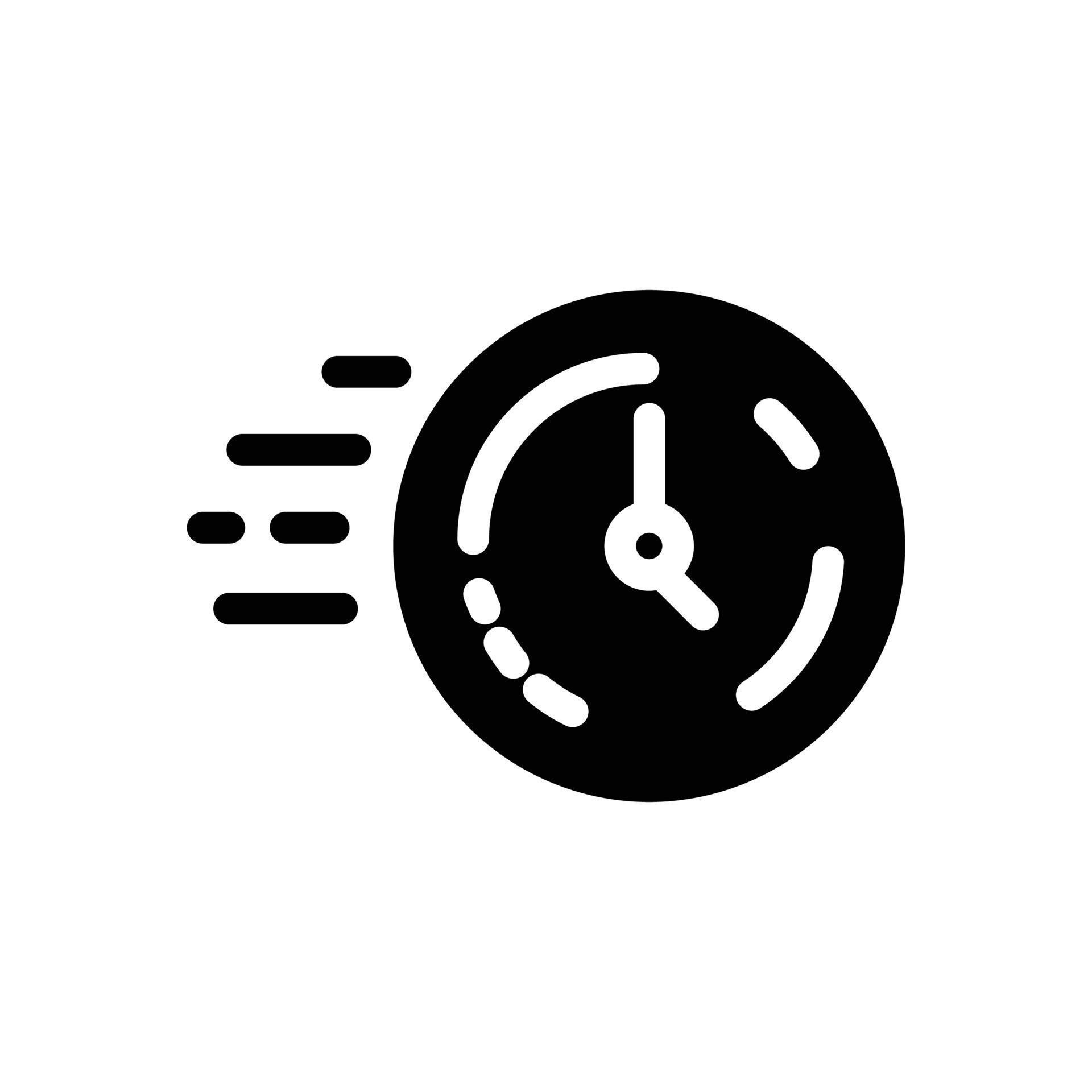 Clock Icon Time Alarm Digital Clock Vector Design Illustrations That Are Suitable For Use As