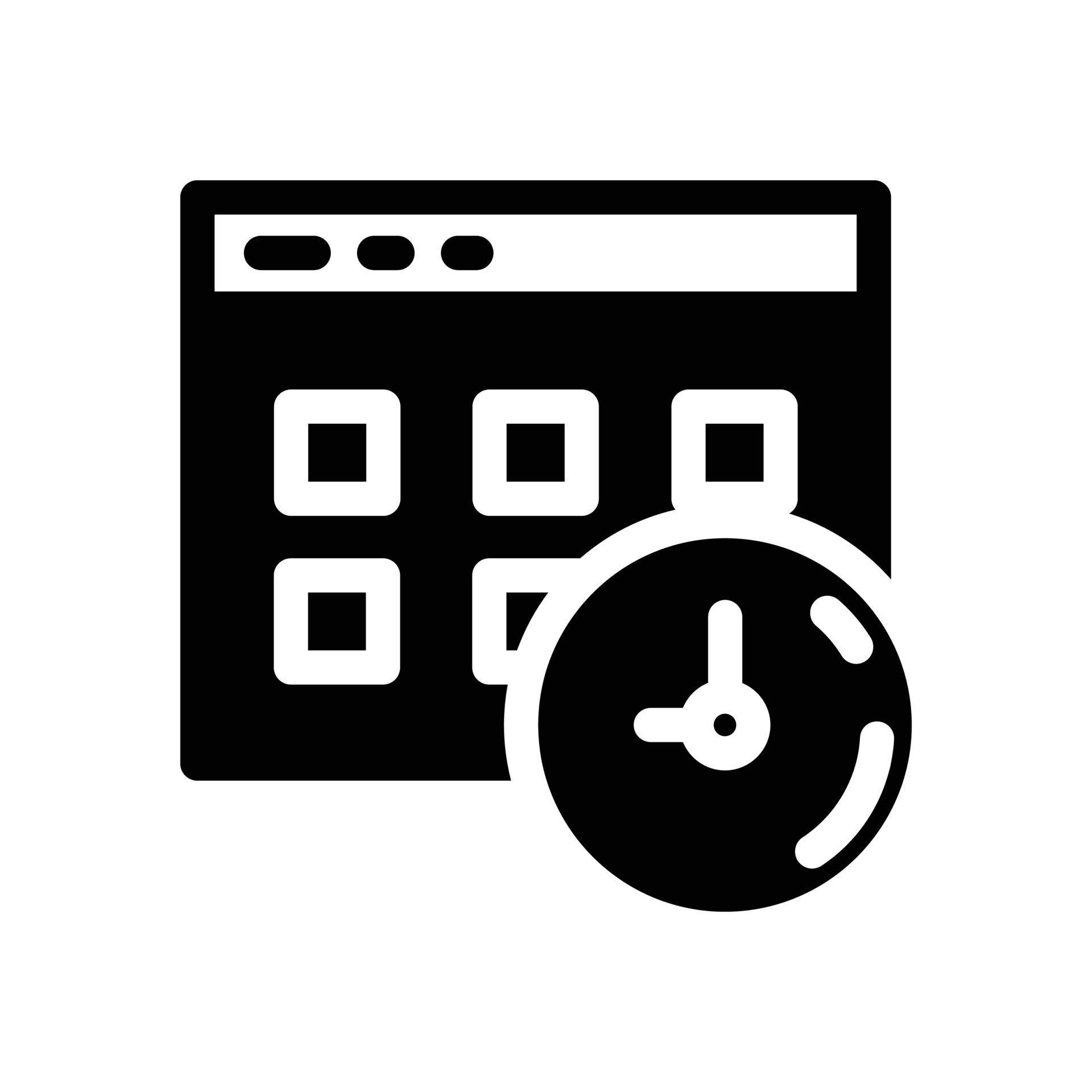 Clock Icon Time Alarm Digital Clock Vector Design Illustrations That Are Suitable For Use As