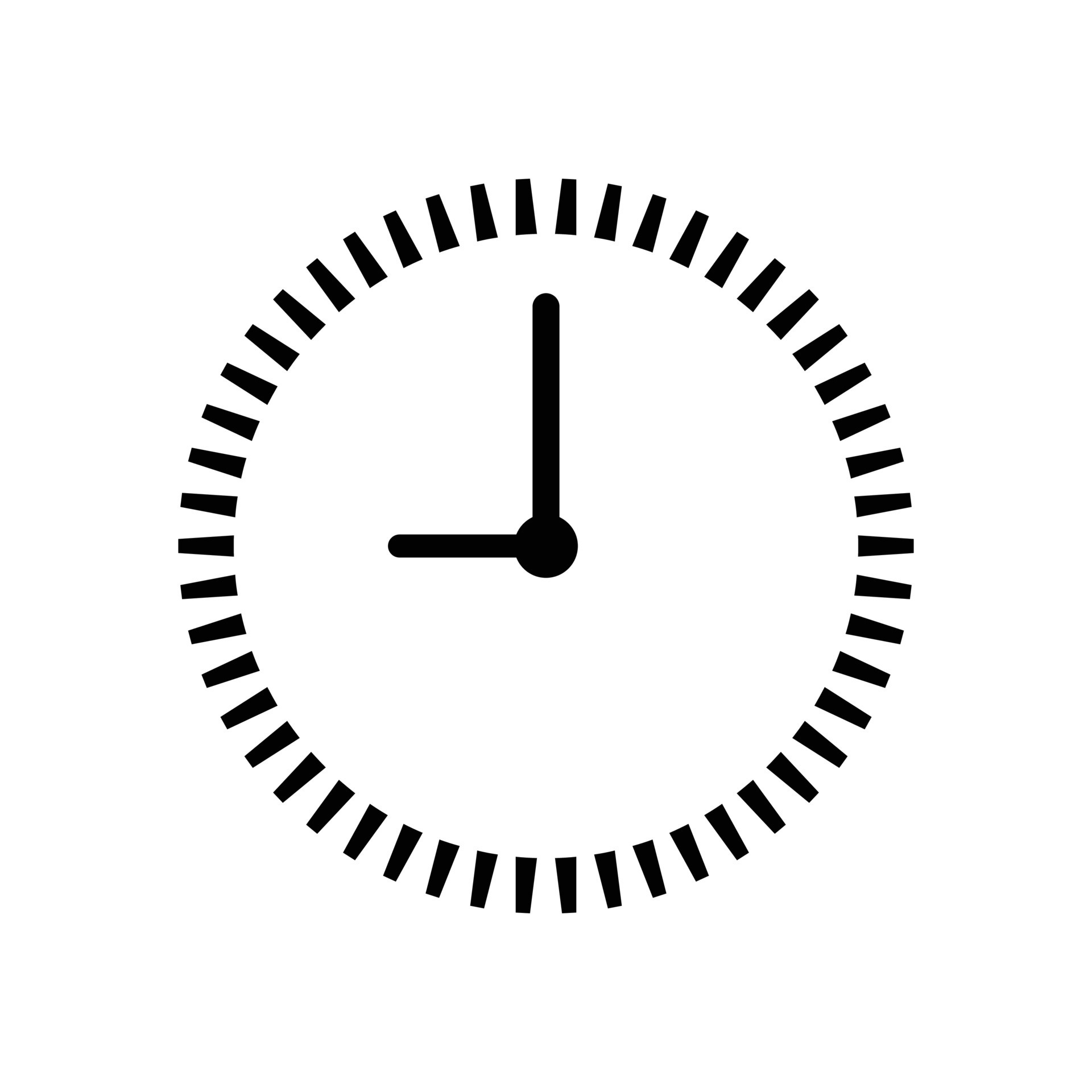 Clock Icon Time Alarm Digital Clock Vector Design Illustrations That Are Suitable For Use As