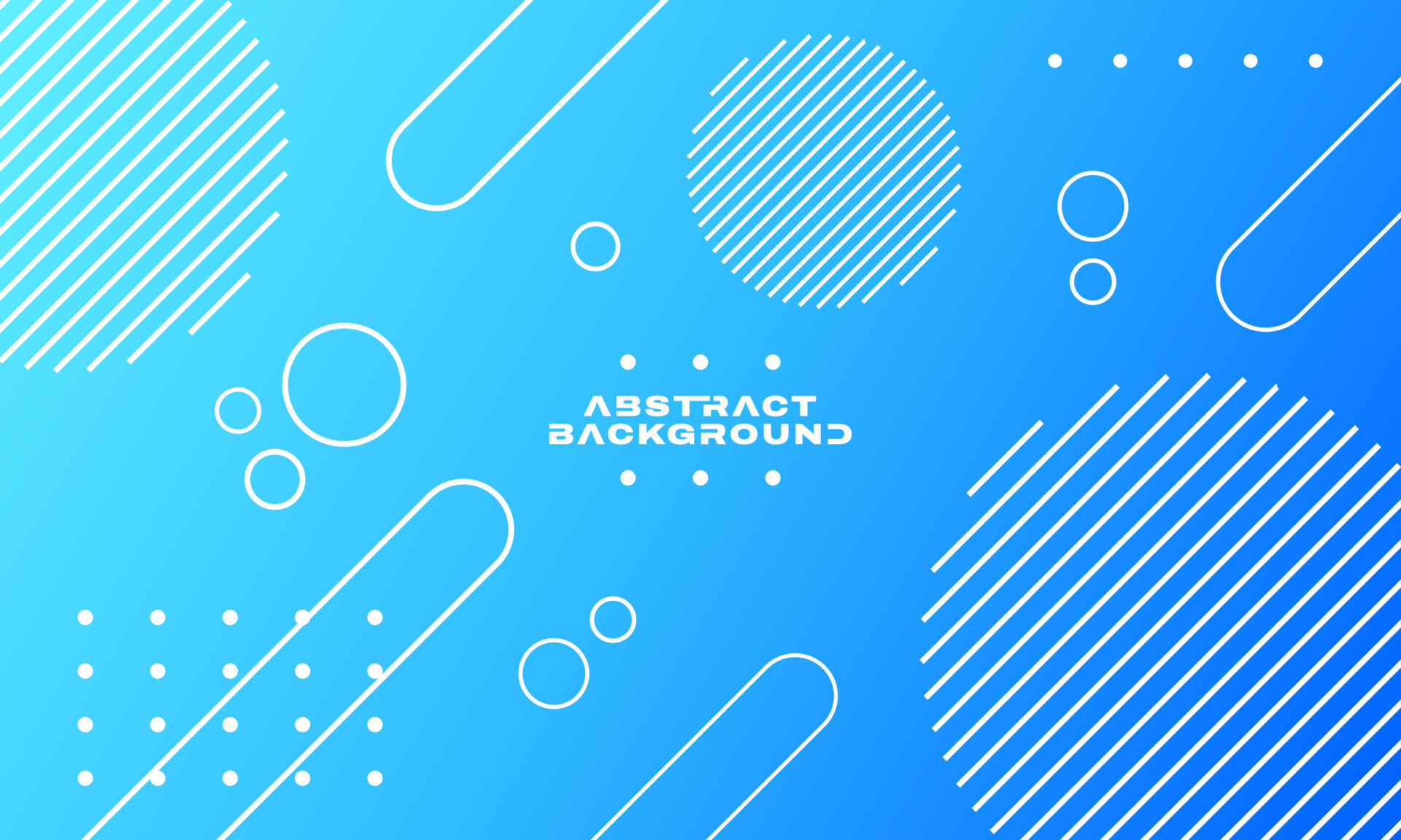 Simple and modern abstract gradient background with geometric memphis ...