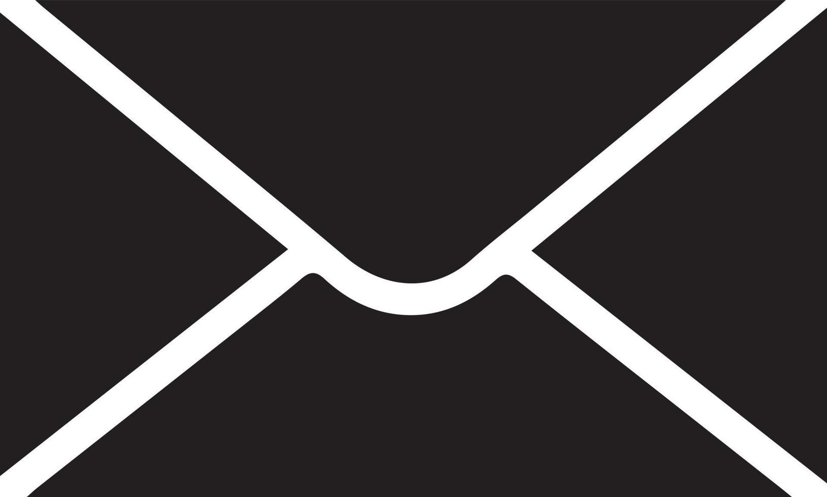 Message envelope line art icon for apps and websites 12012518 Vector ...