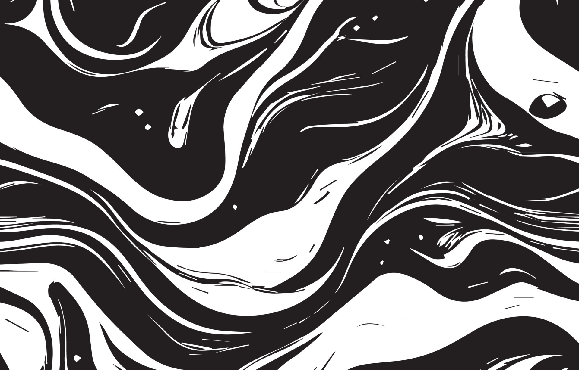 Black And White Pattern Abstract Texture Abstract Background Design Vector Illustration