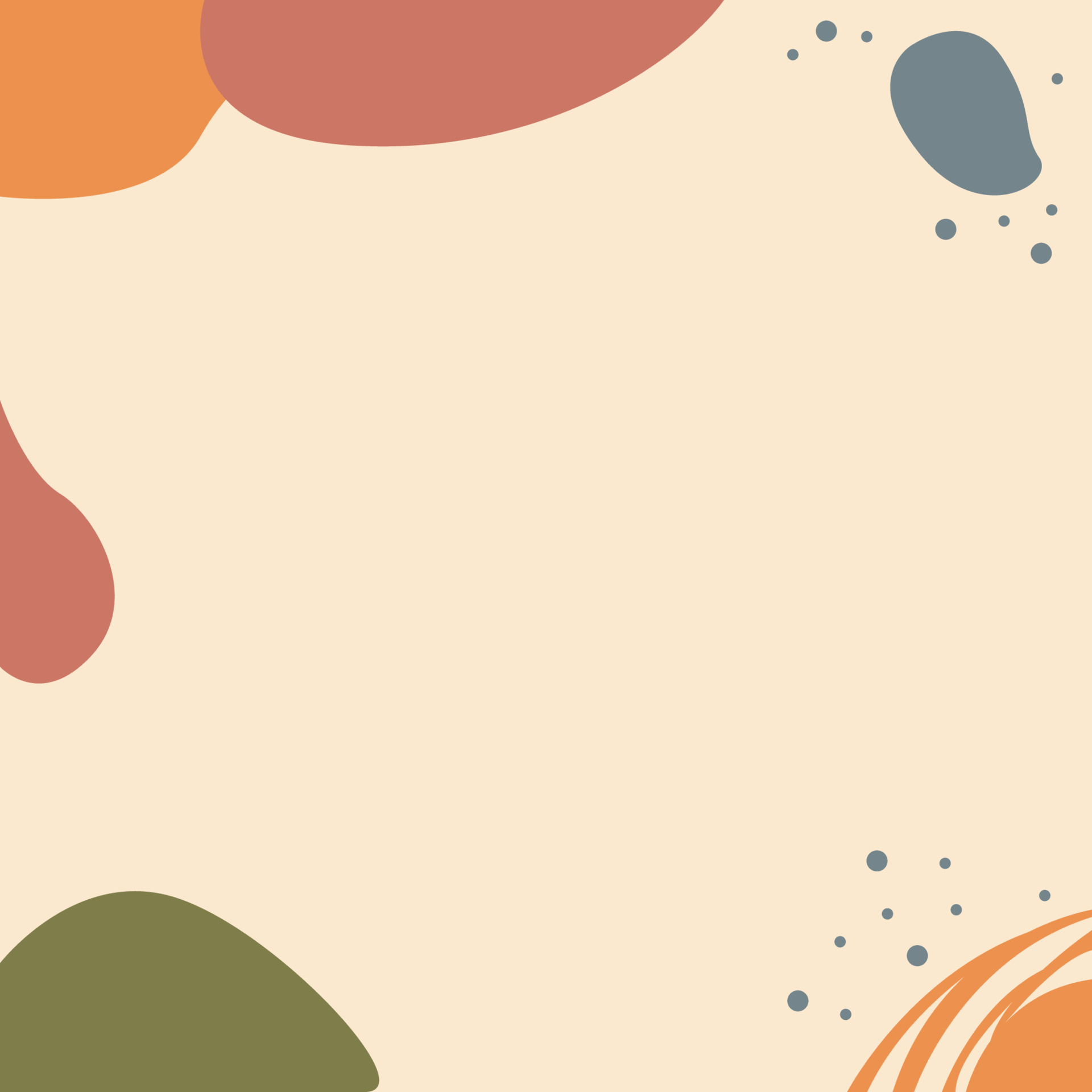 Abstract Boho Minimalist Square Style Background 12023067 Vector Art at ...