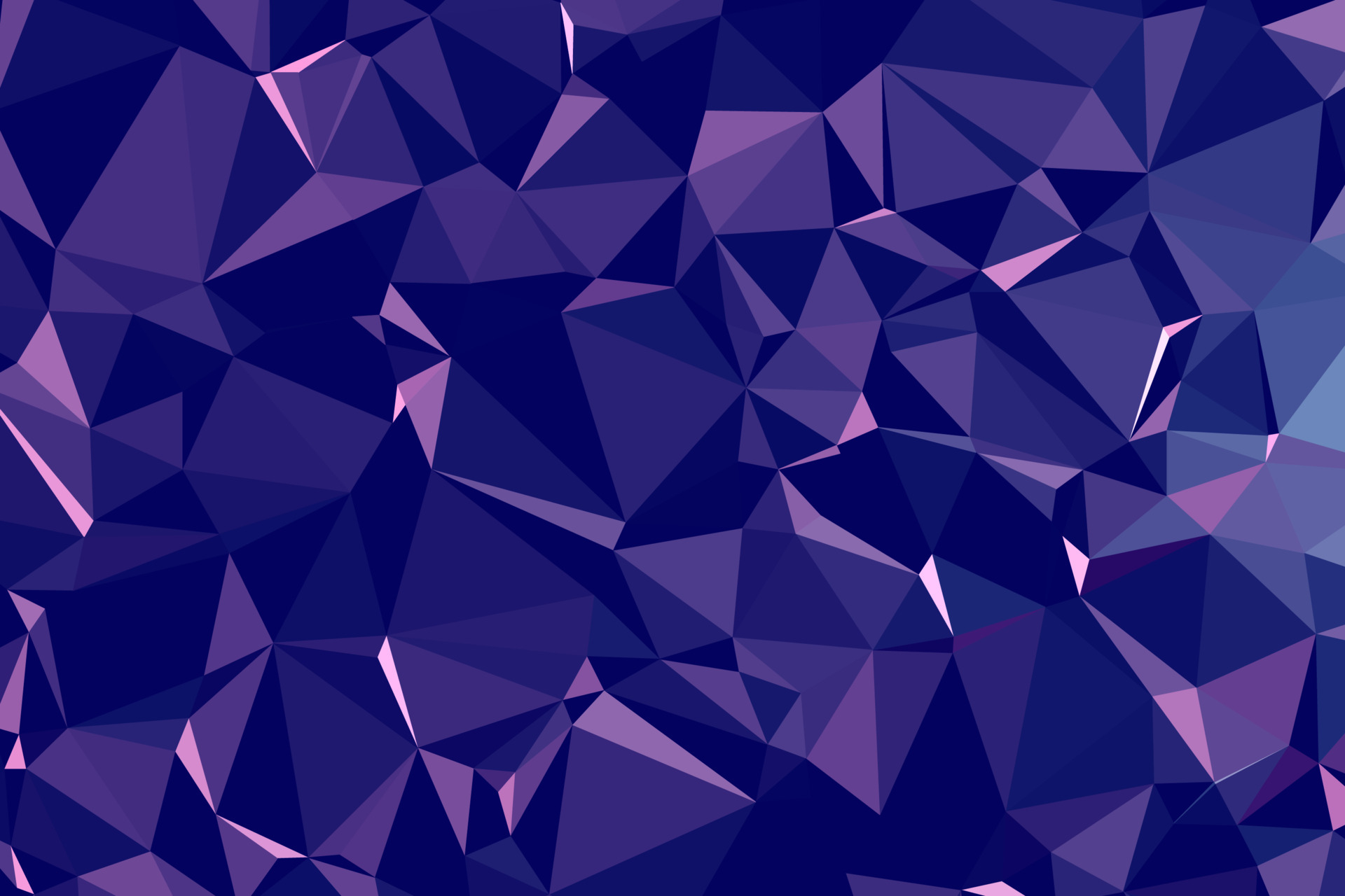 Abstract Textured Dark Blue Polygonal Background Low Poly Geometric Consisting Of Triangles Of
