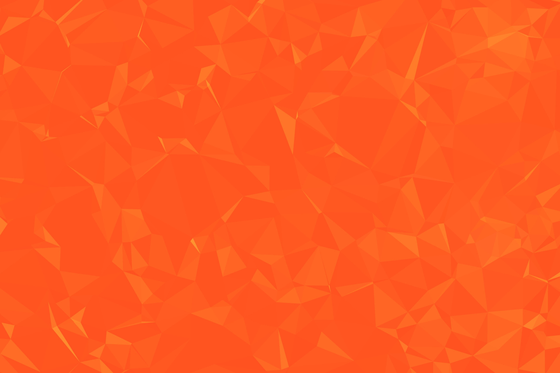 Vector Orange Polygon Abstract Modern Polygonal Geometric Triangle