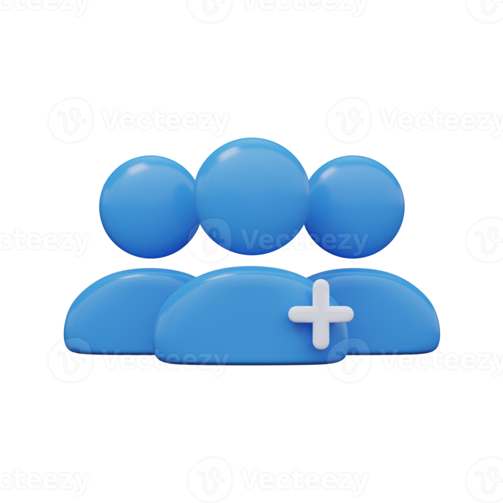 Add new friend User group icon 3D render 12026493 PNG Add new friend User group icon 3D render 12026493 PNG