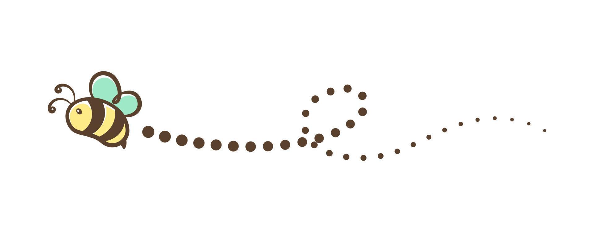 Flying honey bee vector clipart 12034378 Vector Art at Vecteezy