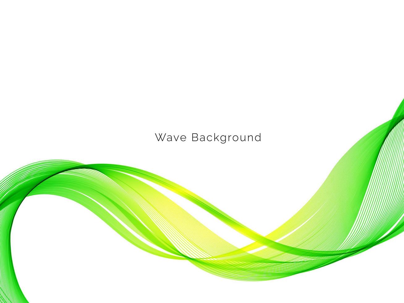 Abstract green decorative stylish modern wave design background vector ... Abstract green decorative stylish modern wave design background vector ...