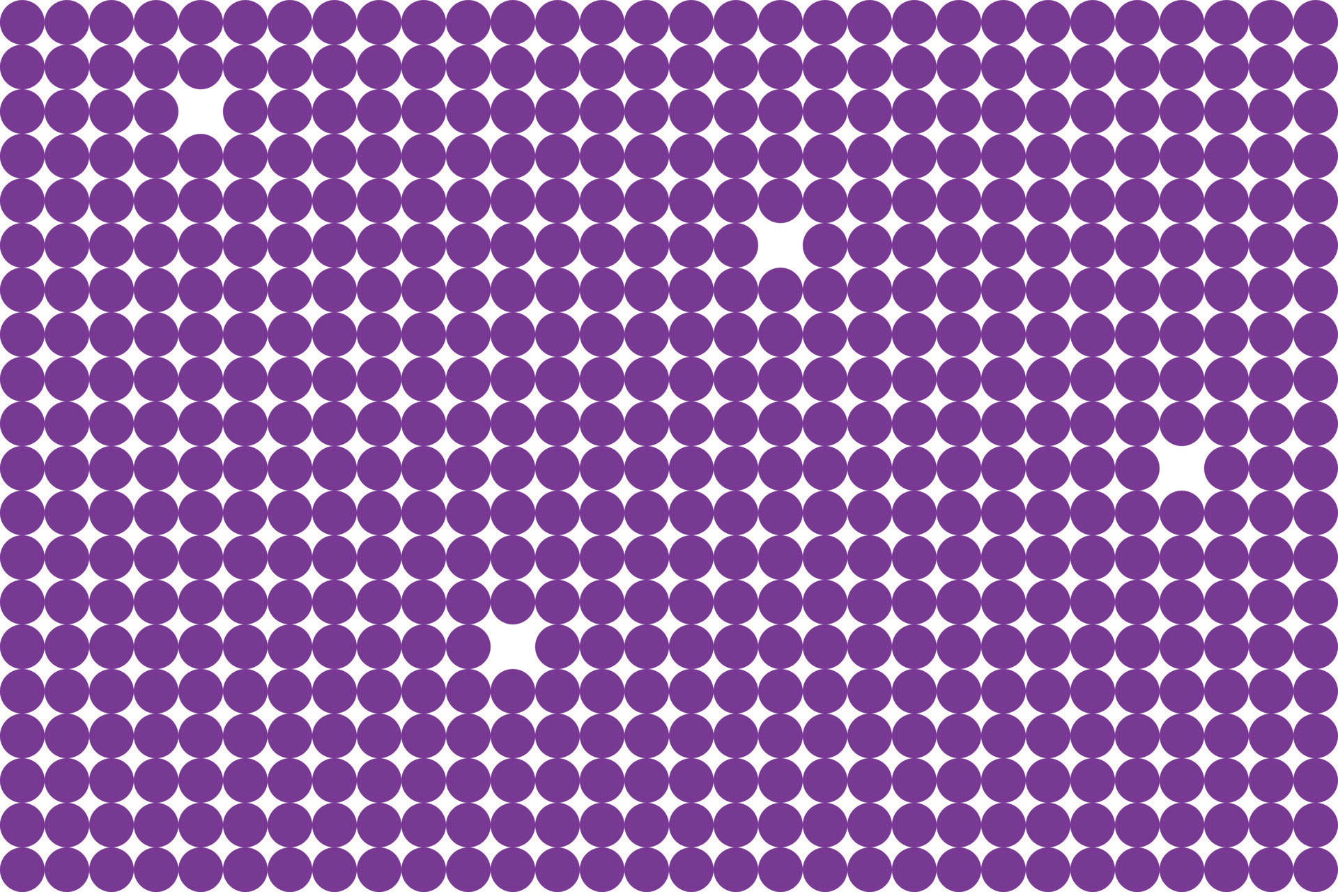 purple circle background with a circle shape that is lined up neatly ...