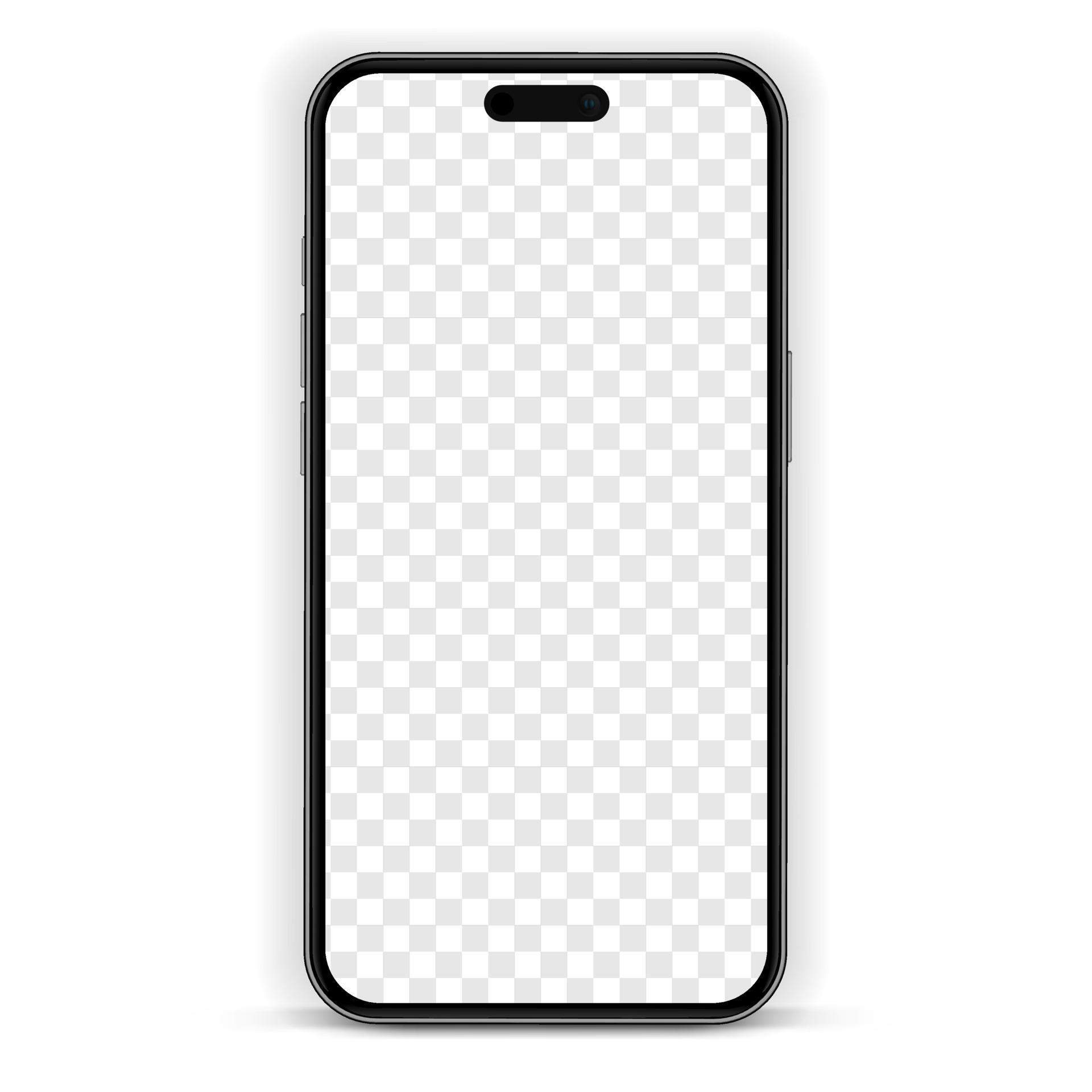 3d Realistic High Quality Smartphone Mockup With Isolated Background