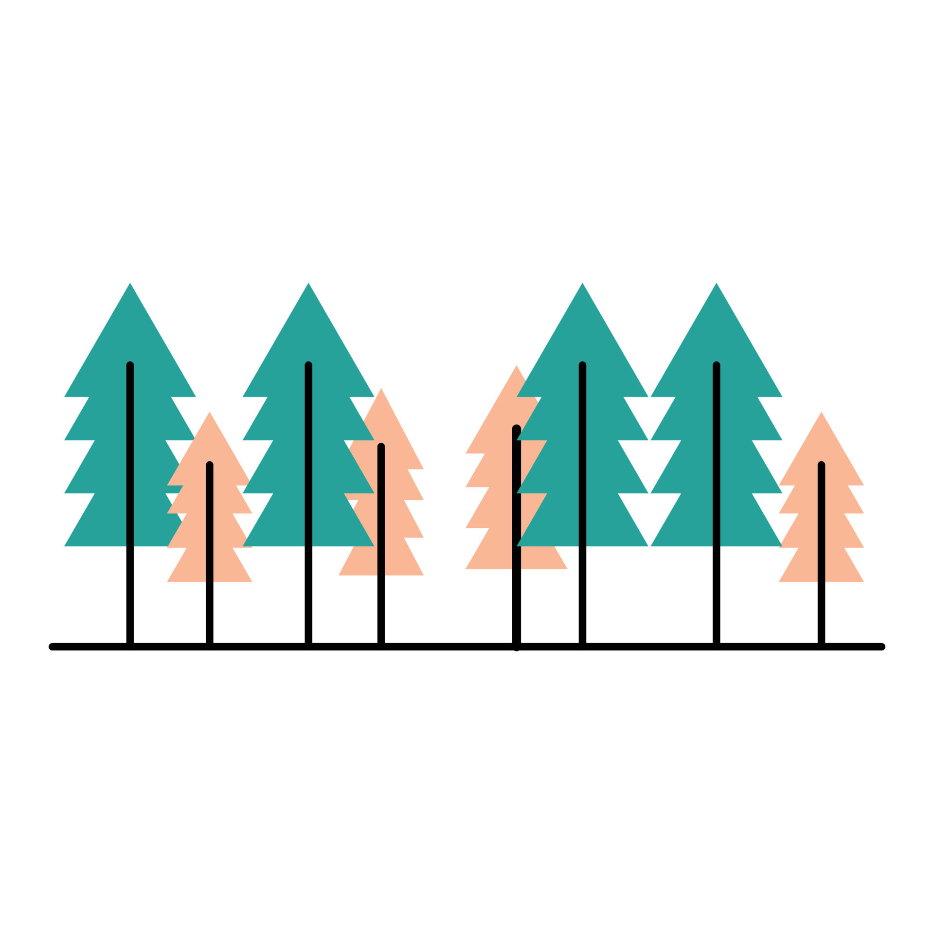 Set of colorful geometric tree vector illustration 12049267 Vector Art ... Set of colorful geometric tree vector illustration 12049267 Vector Art ...