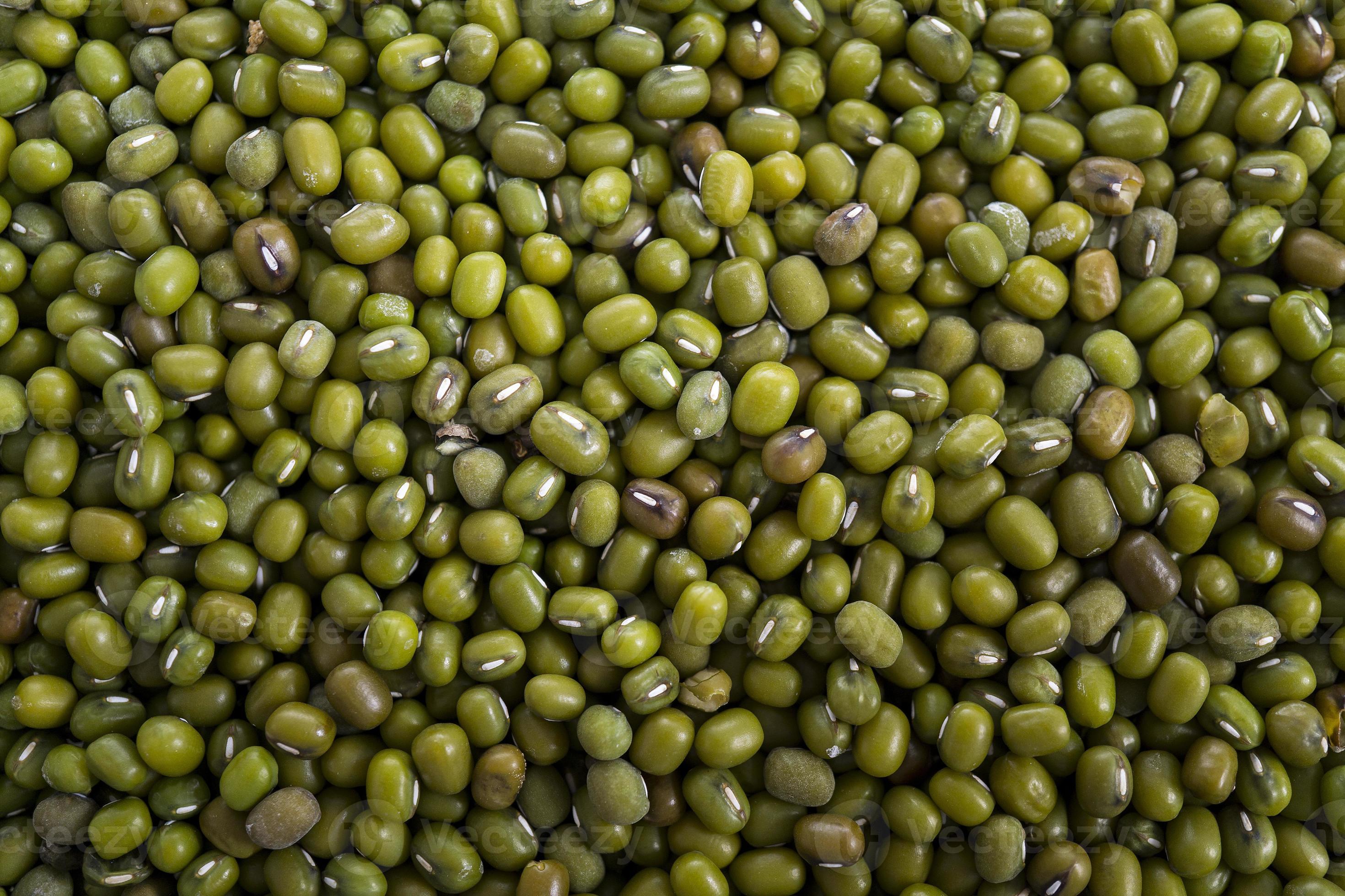Top View Of Green Bean Seeds Suitable For Web Landing Page Banner Background 12052783 Stock