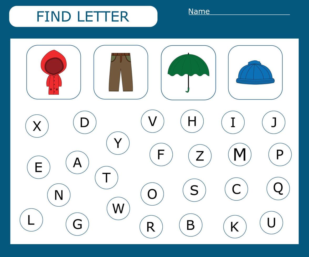 encuentra la primera letra y haz coincidir con la imagen, un juego para ...