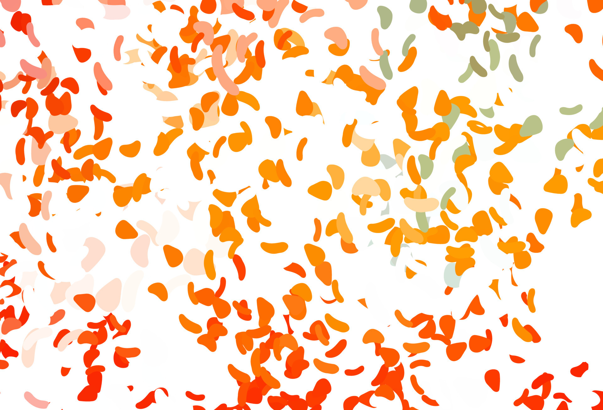 Light Orange Vector Background With Abstract Forms 12064570 Vector Art At Vecteezy