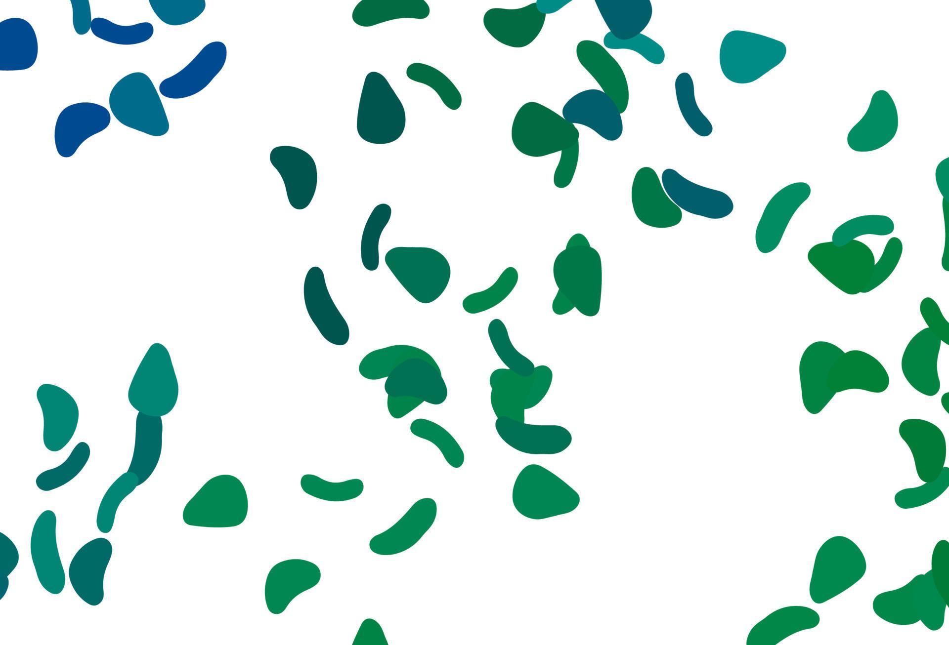 Light Blue Green Vector Pattern With Chaotic Shapes 12065586 Vector