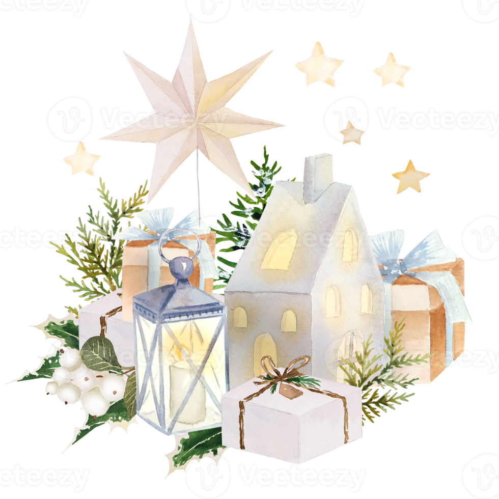 Watercolor christmas clipart 12067084 PNG