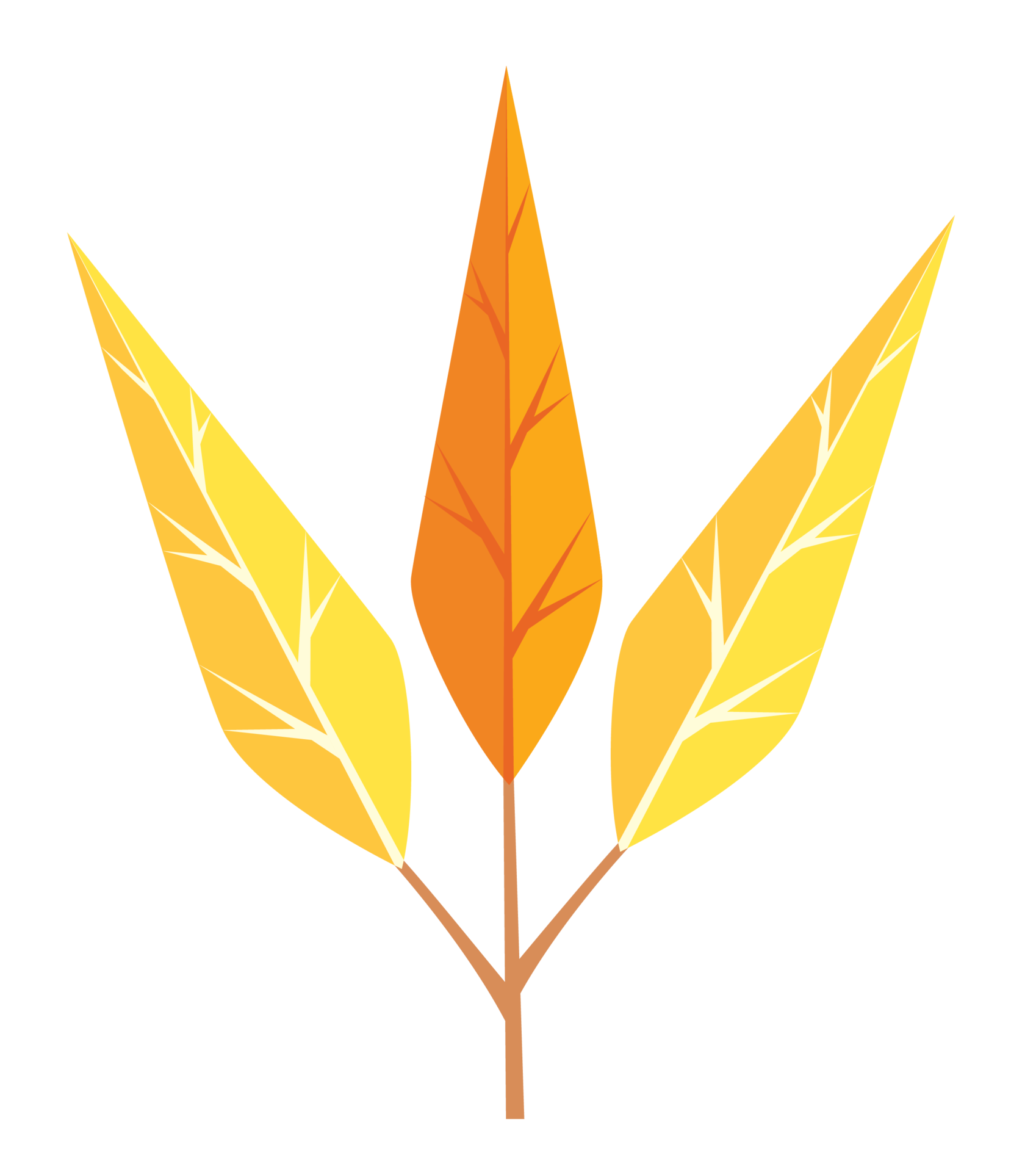 Autumn leaves cartoon 12067325 PNG