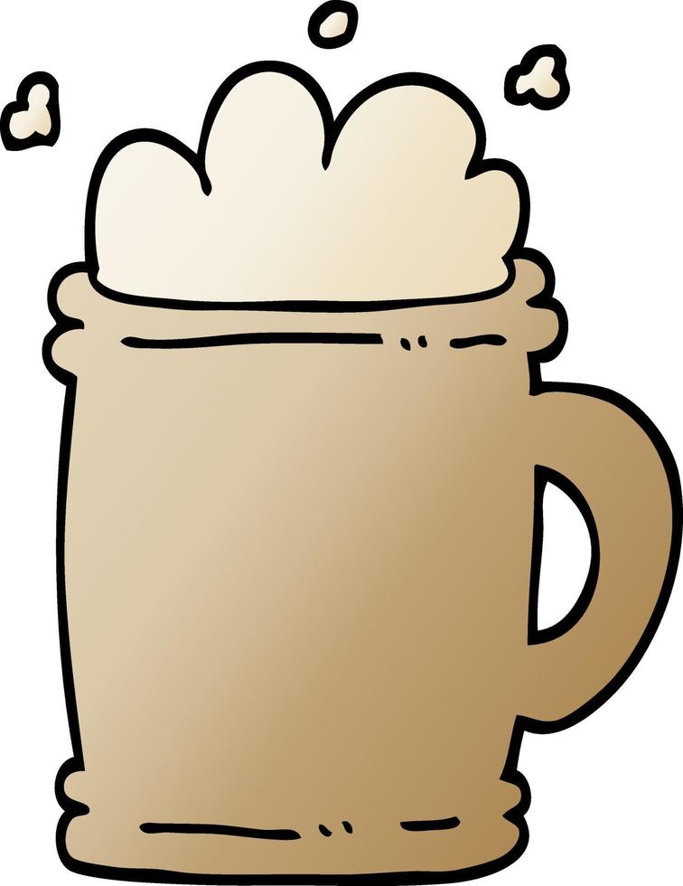 vector gradient illustration cartoon beer tankard 12070727 Vector Art ... vector gradient illustration cartoon beer tankard 12070727 Vector Art ...