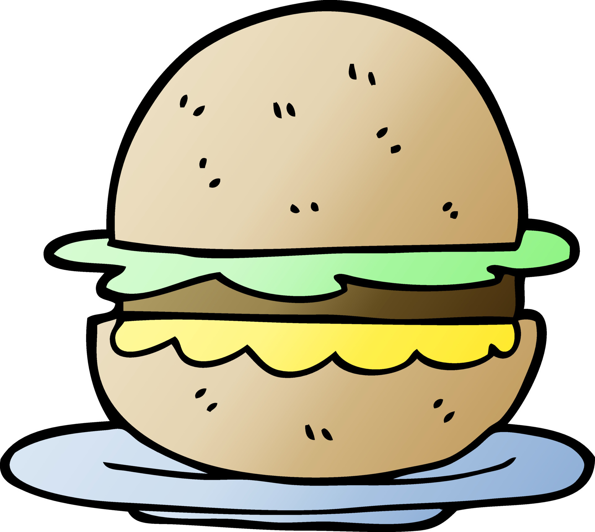 vector gradient illustration cartoon burger 12072756 Vector Art at Vecteezy vector gradient illustration cartoon burger 12072756 Vector Art at Vecteezy