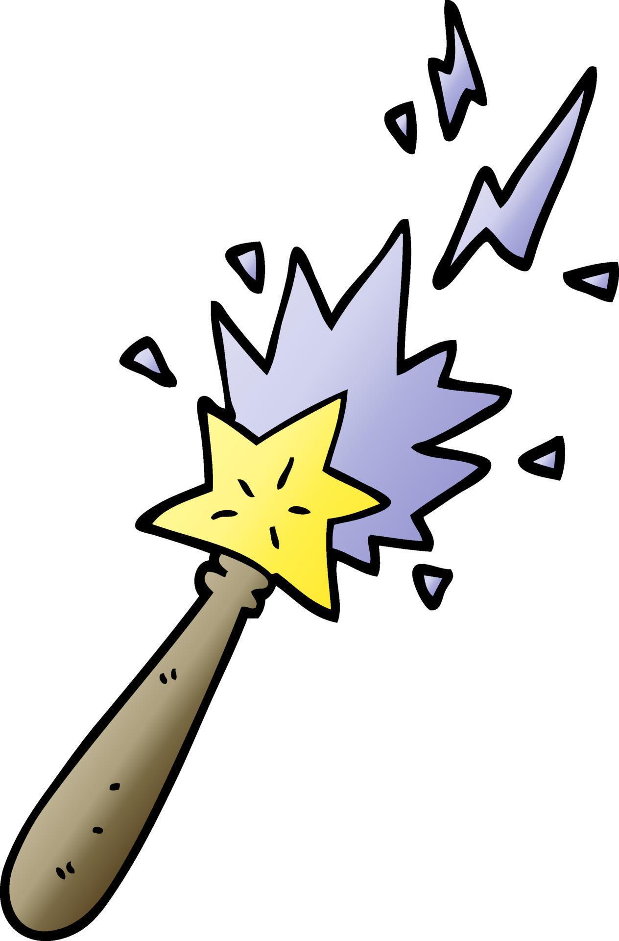 vector gradient illustration cartoon magic wand 12073913 Vector Art at ... vector gradient illustration cartoon magic wand 12073913 Vector Art at ...