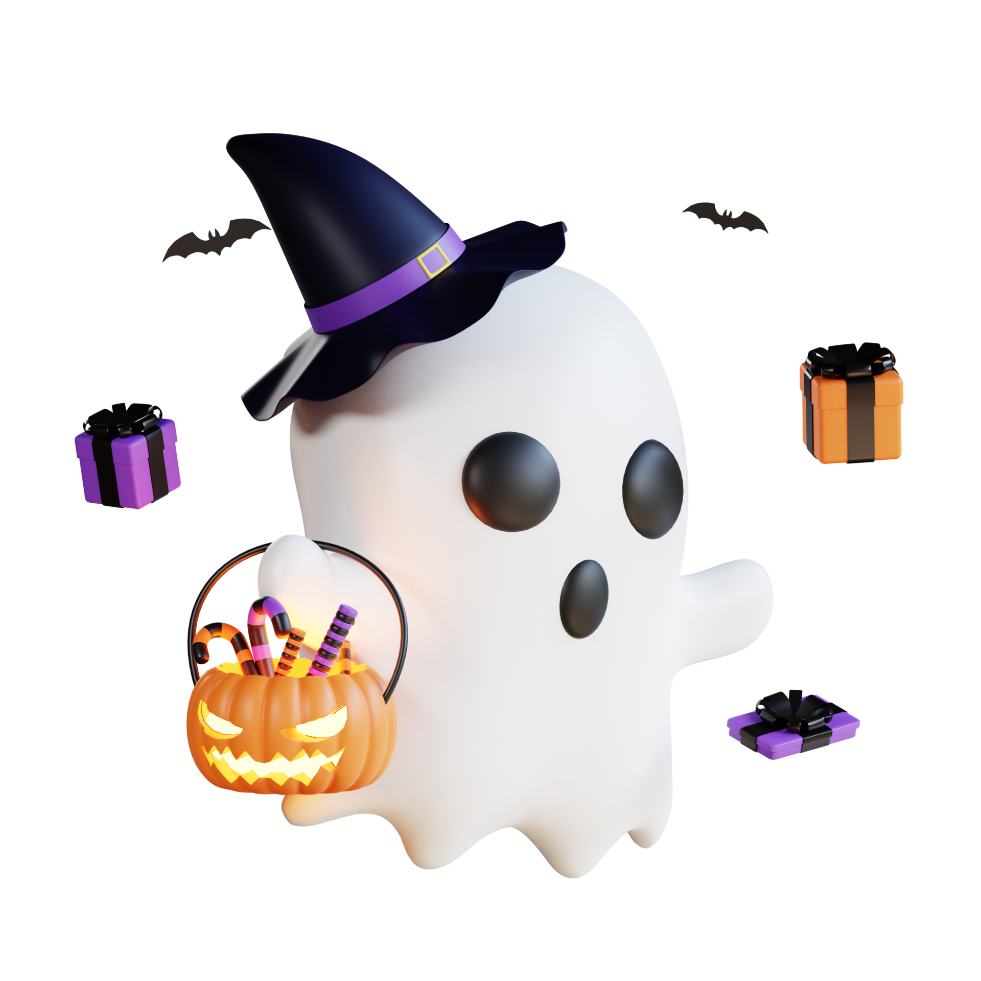 3D Halloween Icon Illustration 12074883 PNG