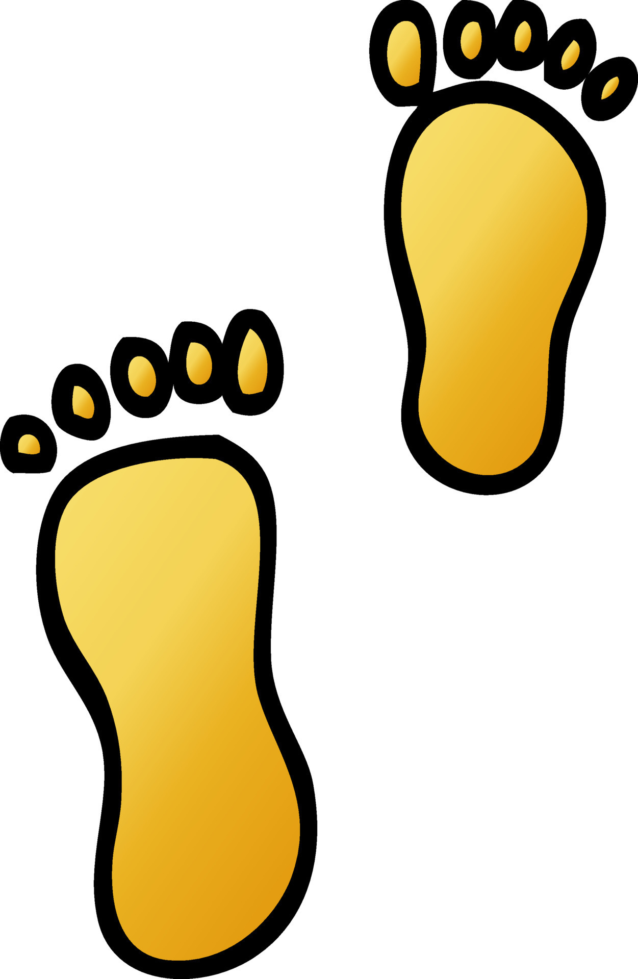 vector gradient illustration cartoon foot prints 12075767 Vector Art at ... vector gradient illustration cartoon foot prints 12075767 Vector Art at ...