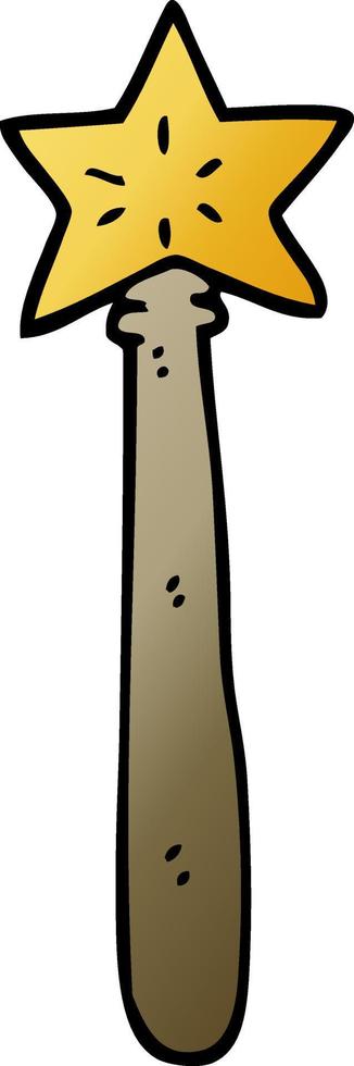 vector gradient illustration cartoon magician wand 12076340 Vector Art ... vector gradient illustration cartoon magician wand 12076340 Vector Art ...